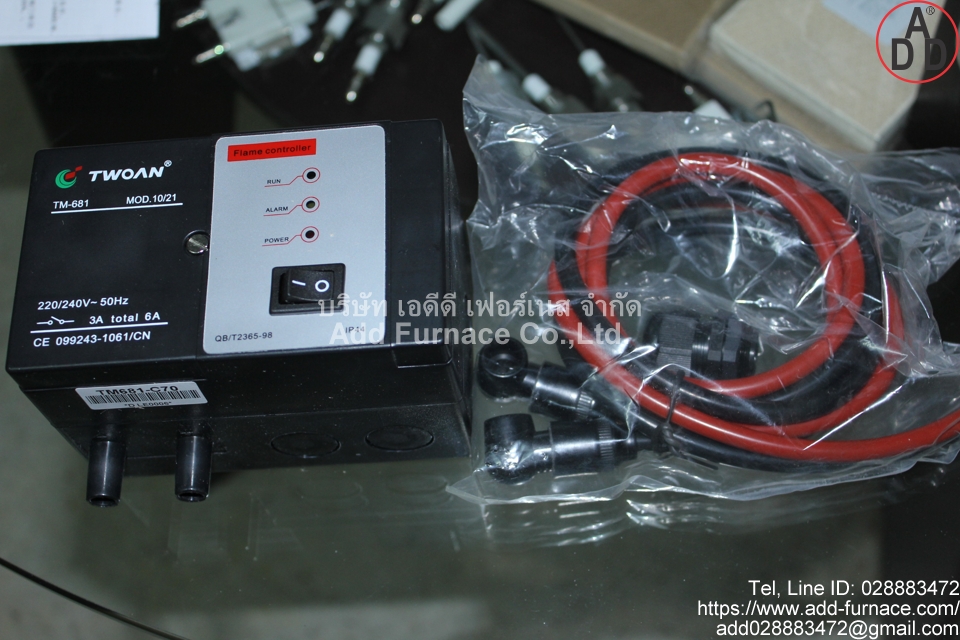 TWOAN TM-681,Flame Controller,Burner Control - บริษัท เอดีดี เฟอร์เนส จำกัด
